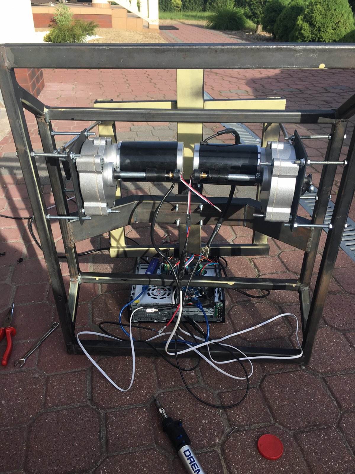 Tutorial 2dof In Future Yaw Based On Arduino Motoshield Windshield 3d Printed Elements
