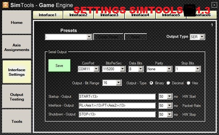 Question - Problems with SIMTOOLS 2.1