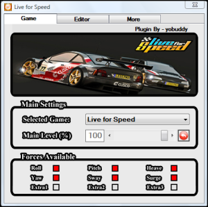 Main level - XSimulator Motion Simulator